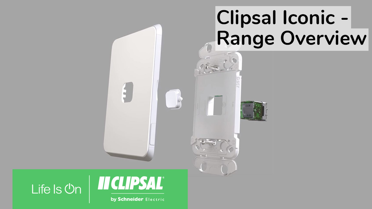 3025NW Iconic Power Points and Switches | Clipsal