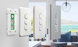 Clipsal (SAE) light switches and power points